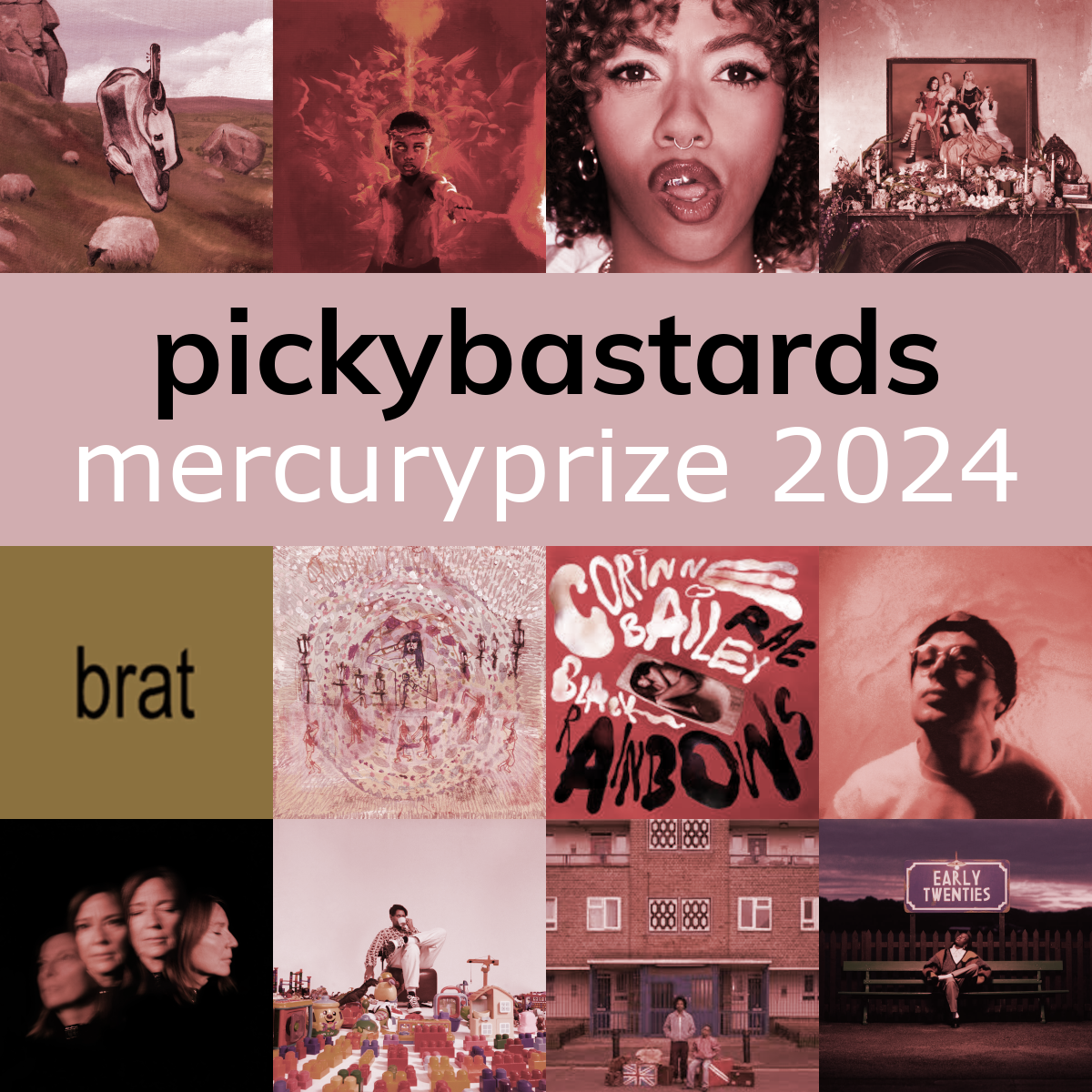 Picky Bastards Episode 79 – Mercury Prize 2024 Special – Picky Bastards